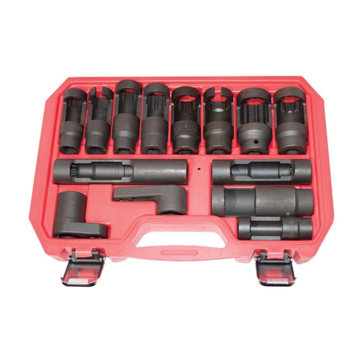 OXYGEN SENSOR SOCKET SET 14pcs | KROFTOOLS