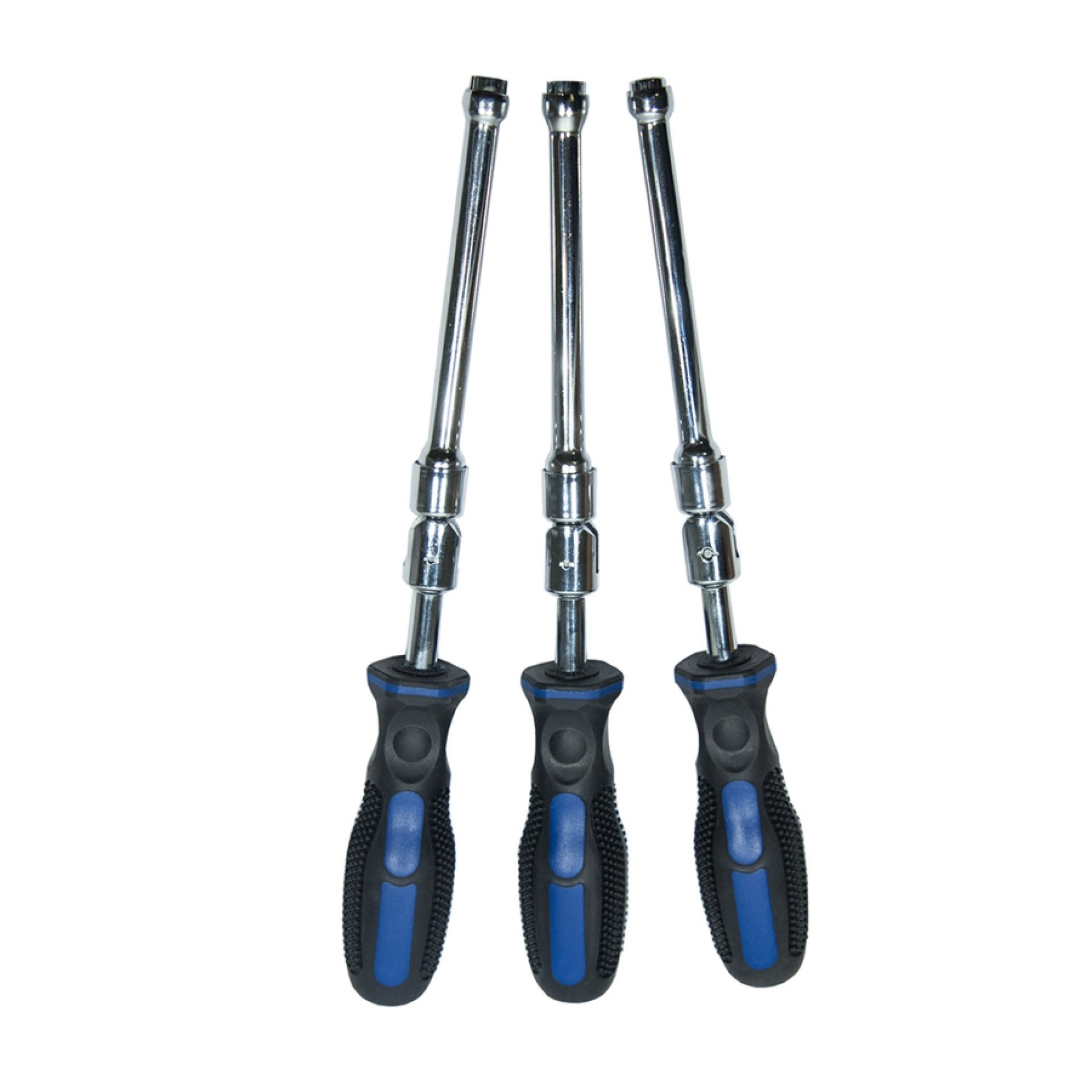ARTICULATED SCREWDRIVER CLAMPS SET 3PCS - 7012 | KROFTOOLS