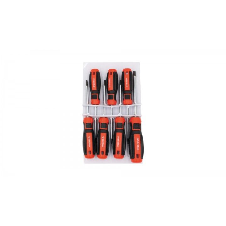 SCREWDRIVER TORX T10-T40 SET 7 PCS - 3804 | KROFTOOLS