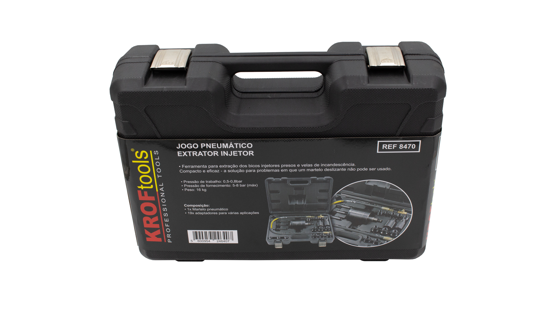 PNEUMATIC PULLER SET FOR INJECTOR - 8470 | KROFTOOLS